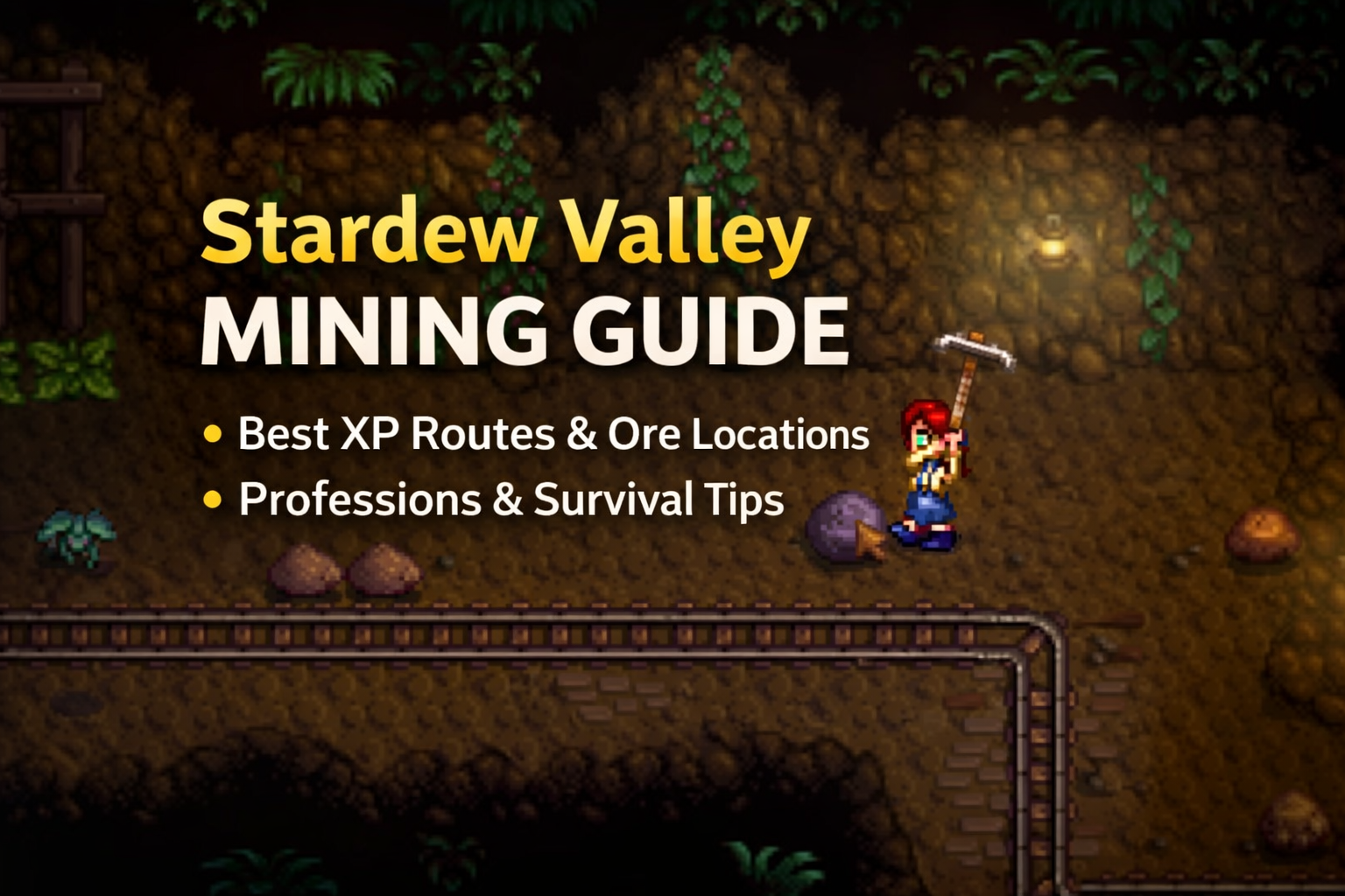 Stardew Valley Mining Guide: Best XP Routes, Professions, Ore Locations ...